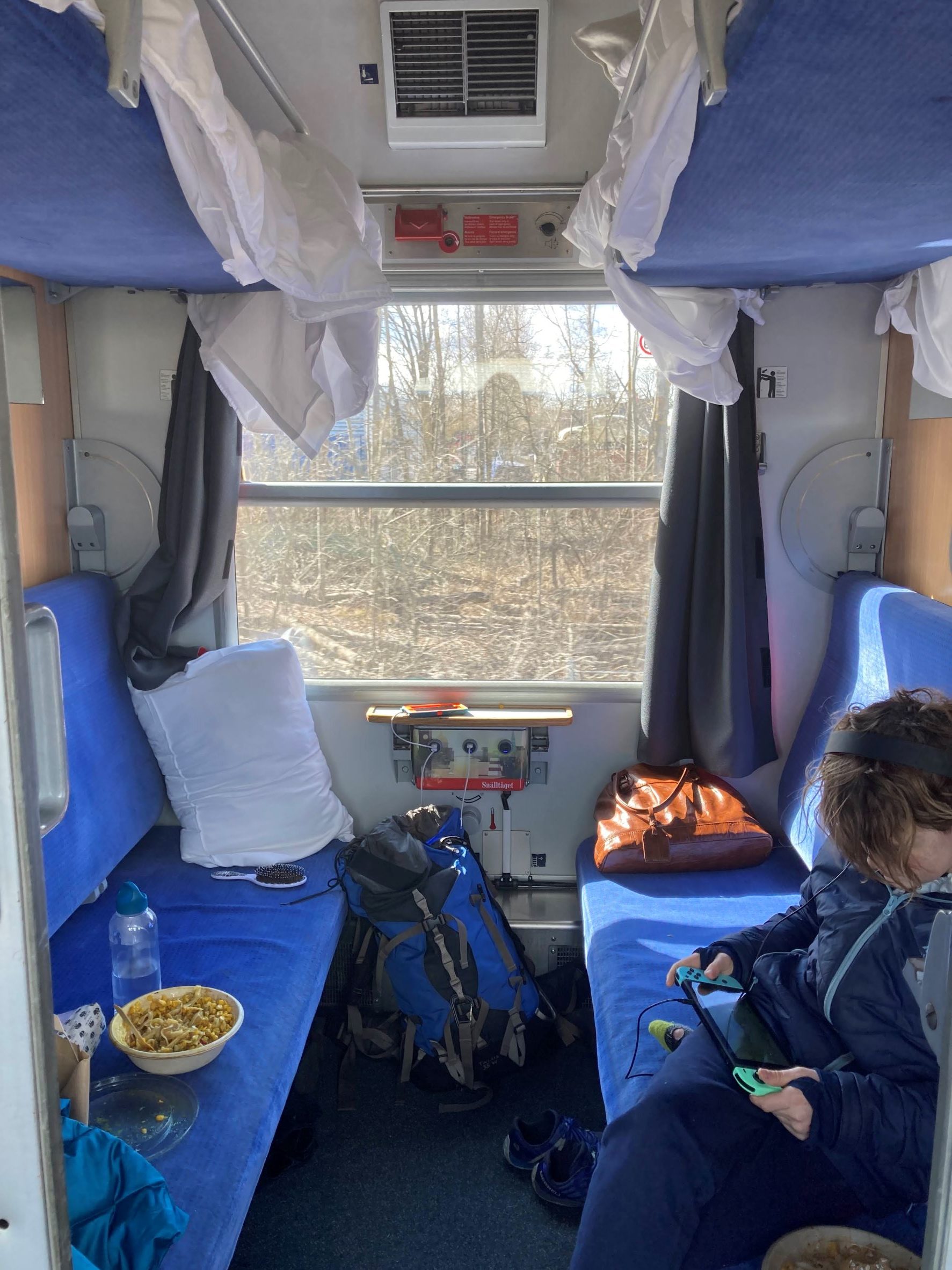 Taking the Overnight Train to Sweden